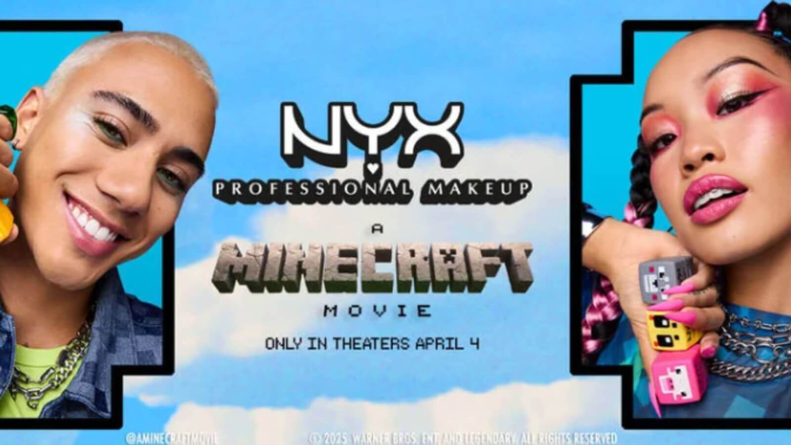 NYX Professional Makeup unveils a Minecraft Movie collection ...